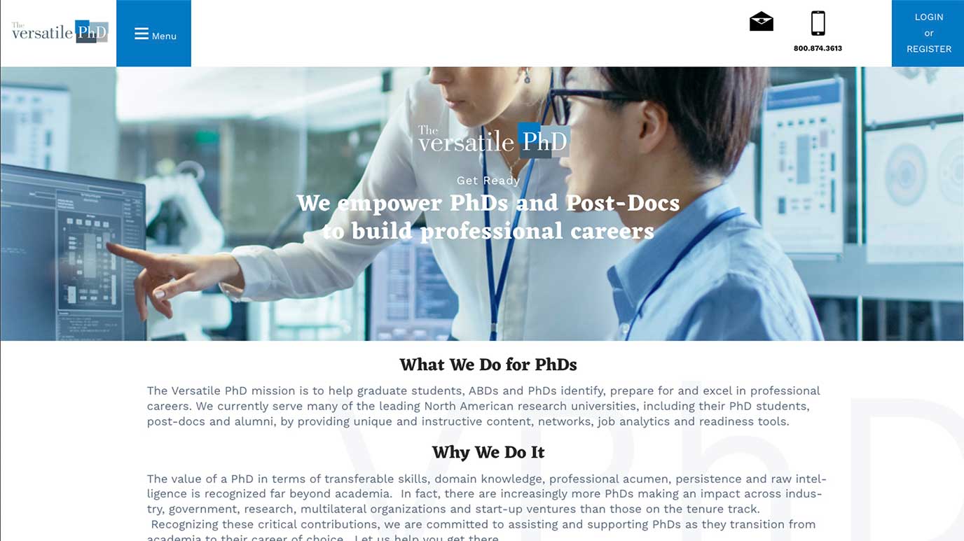 Versatile PHD - UNC Career Hub